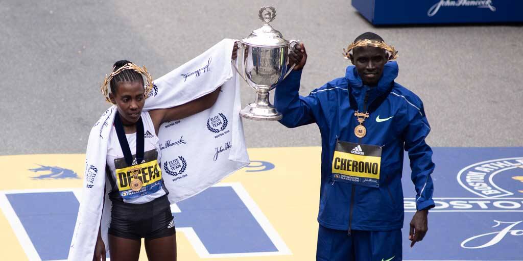 Boston Marathon 2019: Lawrence Cherono sprints to victory in thrilling ...