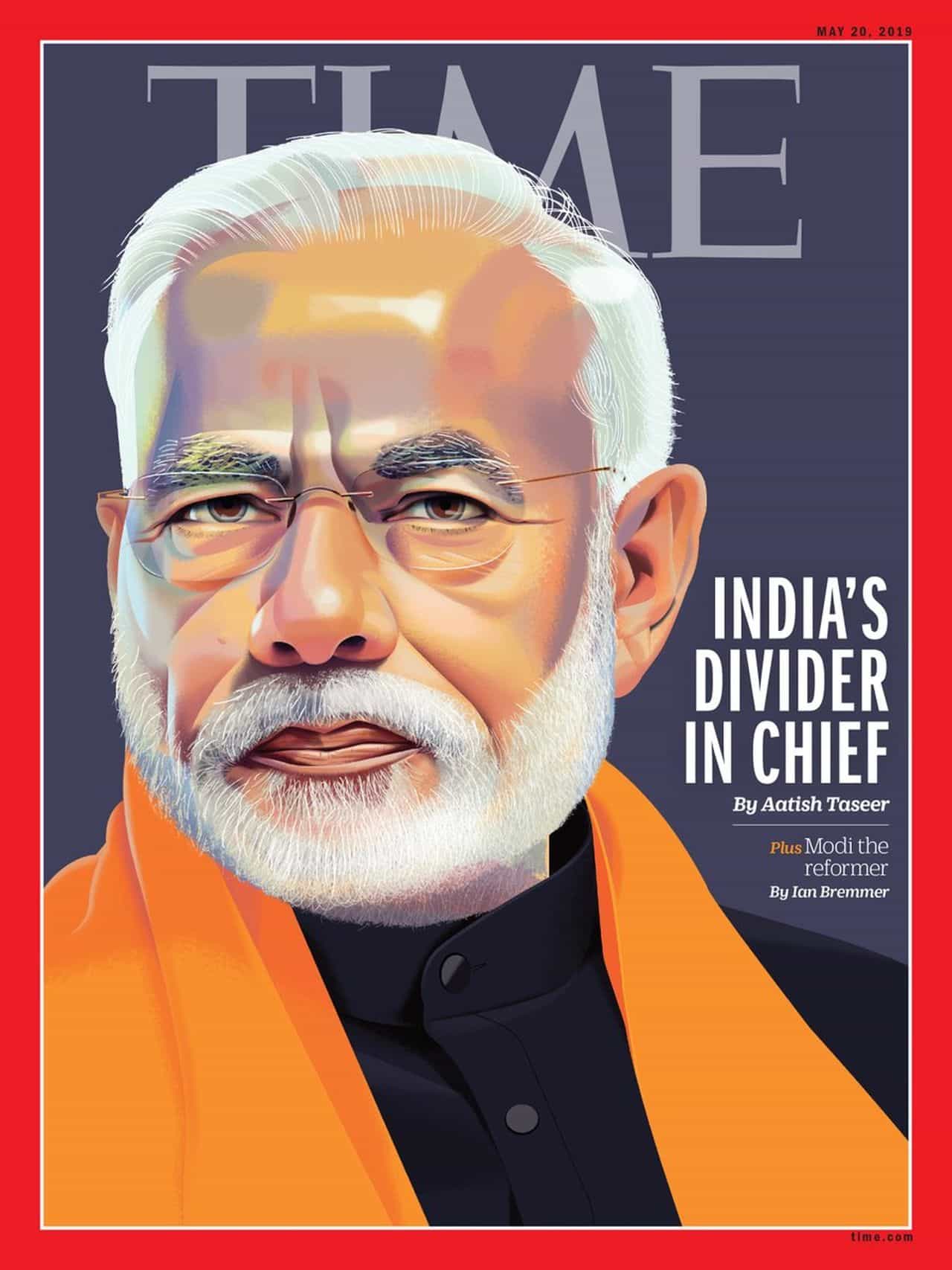 BJP dismisses Time magazine's cover story 'India's Divider-in-Chief' as ...