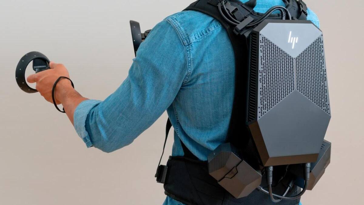 HP unveils its new VR Backpack powered by Nvidia's RTX 2080 GPU at ...