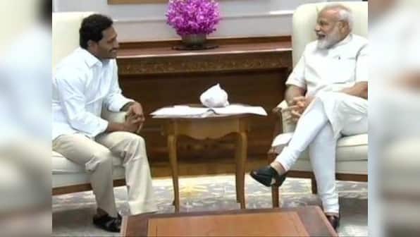 Jaganmohan Reddy meets Narendra Modi ahead of swearing-in as Andhra Pradesh CM; duo likely to ...