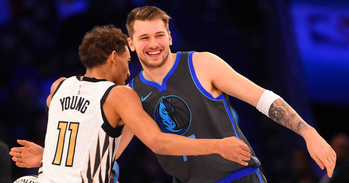 NBA: Mavericks' Luka Doncic, Hawks guard Trae Young unanimously voted ...