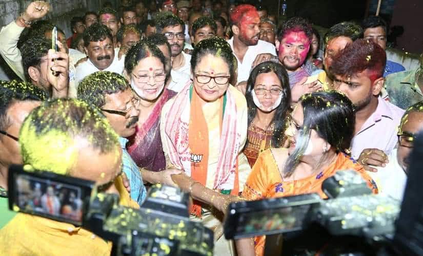 BJP leader Queen Oja, who won Gauhati seat, hopes her victory will ...