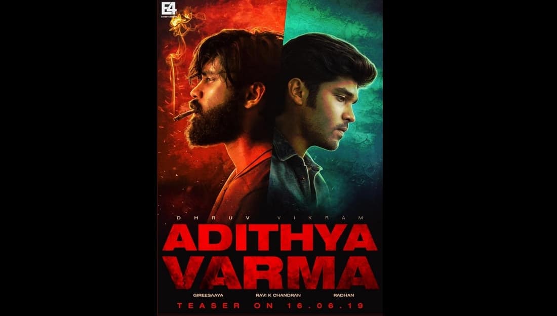 Adithya Varma: Teaser of Dhruv Vikram, Banita Sandhu's Arjun Reddy ...