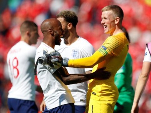 UEFA Nations League: Jordan Pickford's save helps England beat ...