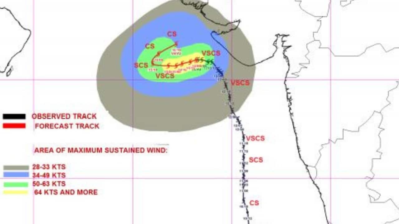 Cyclone Vayu may recurve and hit Kutch, says official hours after ...