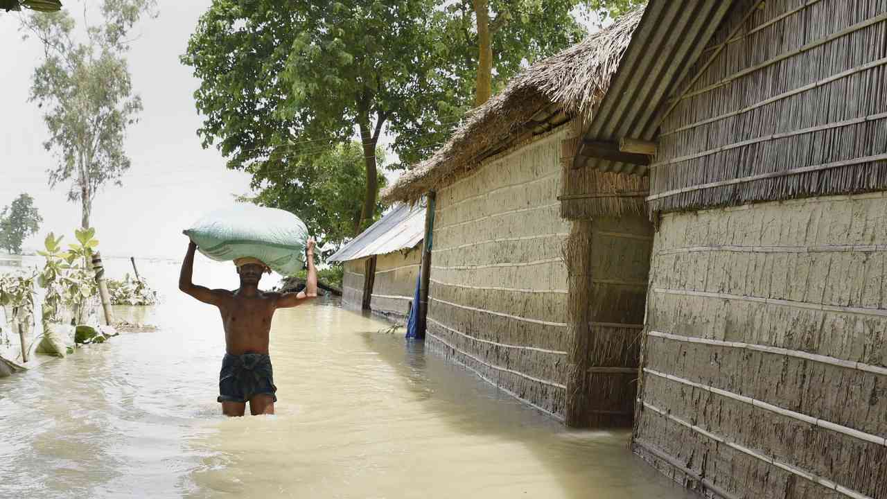 Toll in Assam floods rises to 47; Brahmaputra remains above danger ...