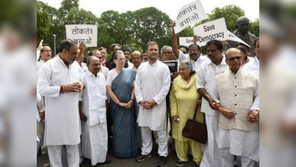 Congress Embarks On Save Democracy Protest Over Crises In Karnataka