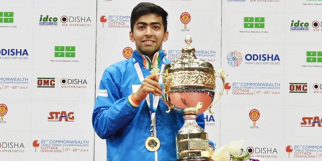 Commonwealth Table Tennis Championships: Harmeet Desai, Ayhika Mukherjee win men's and women's ...
