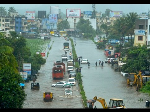 Flood-like situation in Nashik and Gujarat after rivers swell due to heavy rains; Rajasthan ...