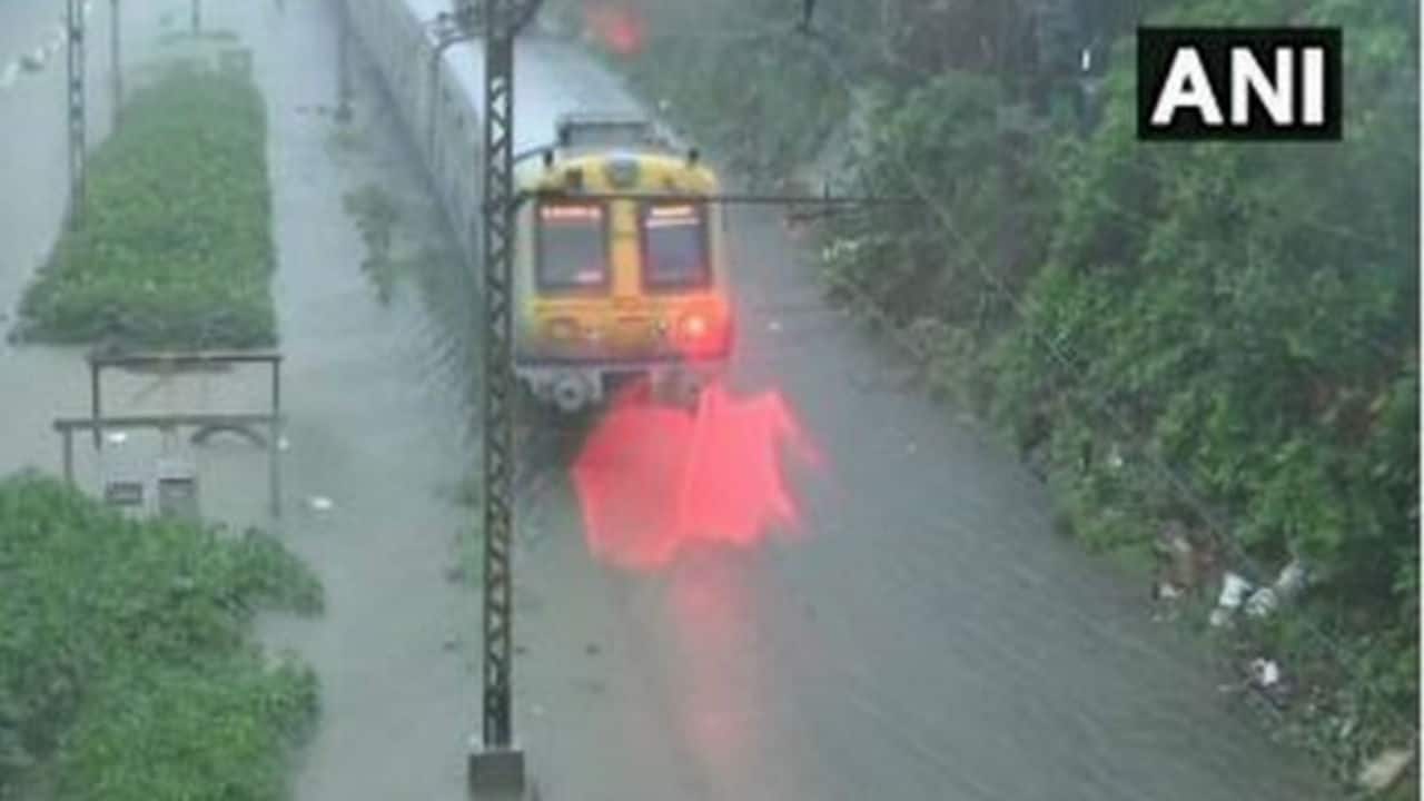 Mumbai rains: Two trains diverted and one cancelled amid heavy downpour across state, says ...