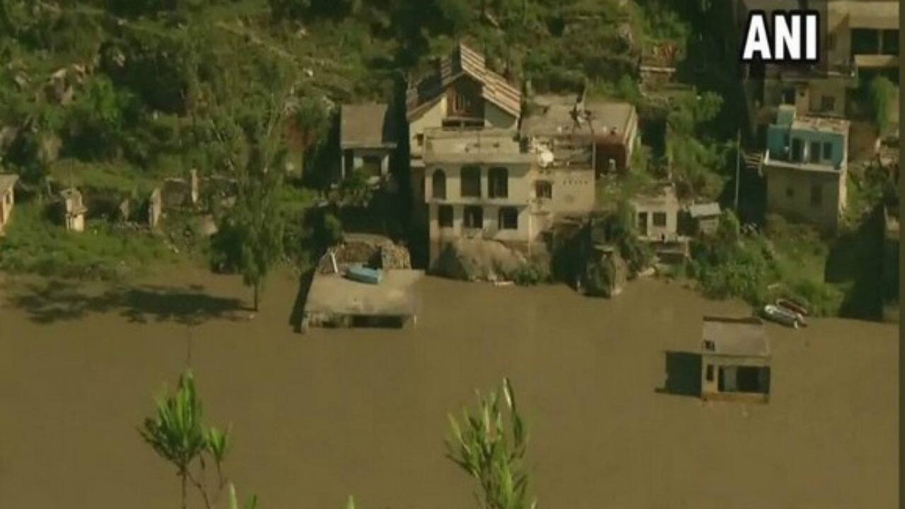 Chenab river crosses danger mark at Jammu and Kashmir’s Doda; several villages submerged-India ...