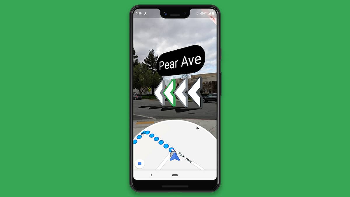 Google's AR navigation feature for Maps is rolling out to Android and ...