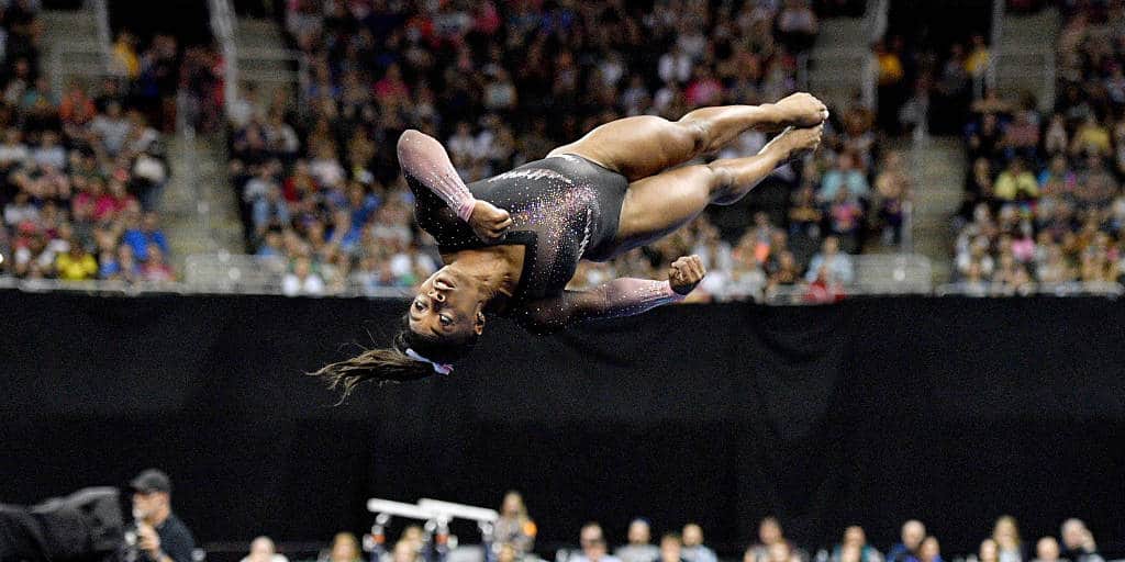 Breathtaking Simone Biles 'unbeatable' rivals say after witnessing ...