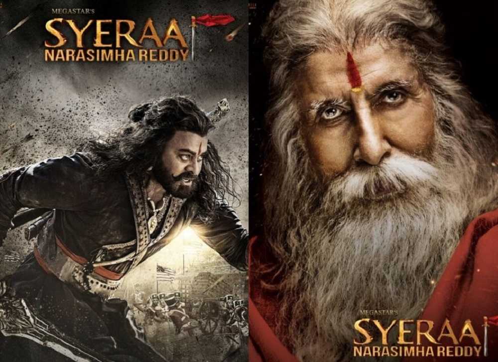 Sye Raa Narasimha Reddy character posters of Chiranjeevi, Amitabh ...