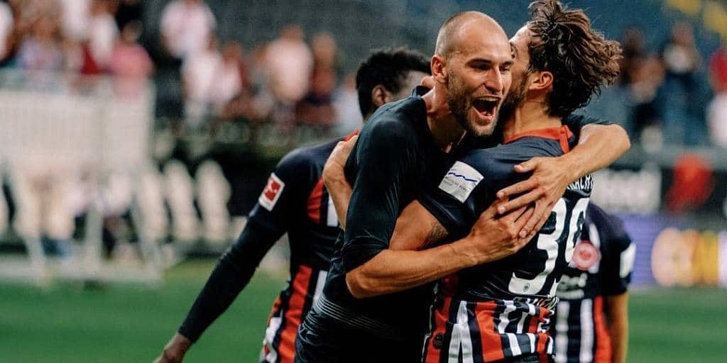 Bundesliga: Eintracht Frankfurt's Bas Dost scores on debut to help club ...