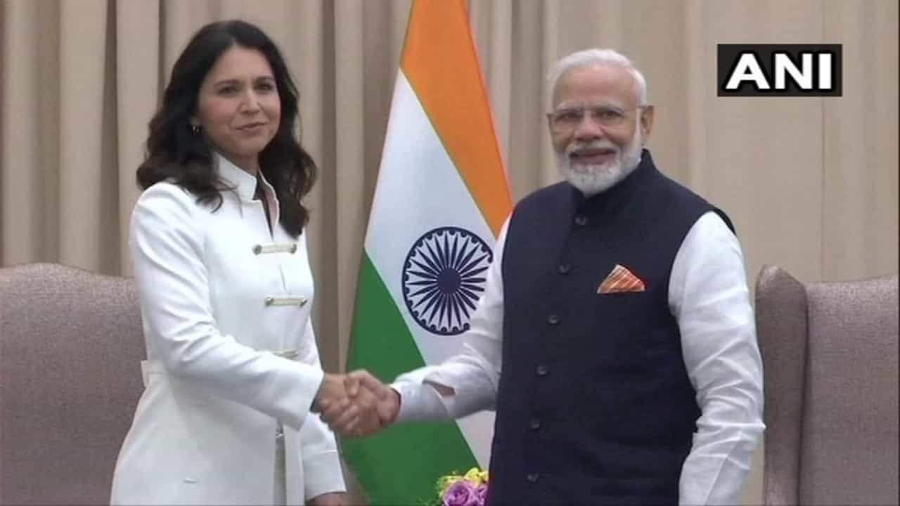 Tulsi Gabbard meets Narendra Modi on sidelines of UNGA, apologises for ...