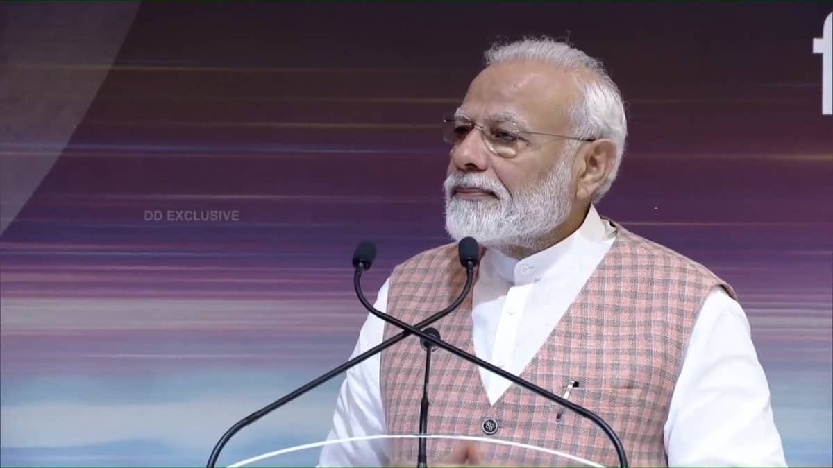 Prime Minister Narendra Modi lauded ISRO scientists saying 'the best is ...