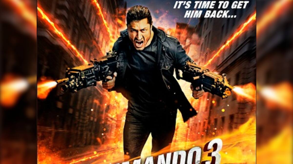 Commando 3 first look poster reveals Vidyut Jammwal's action ...