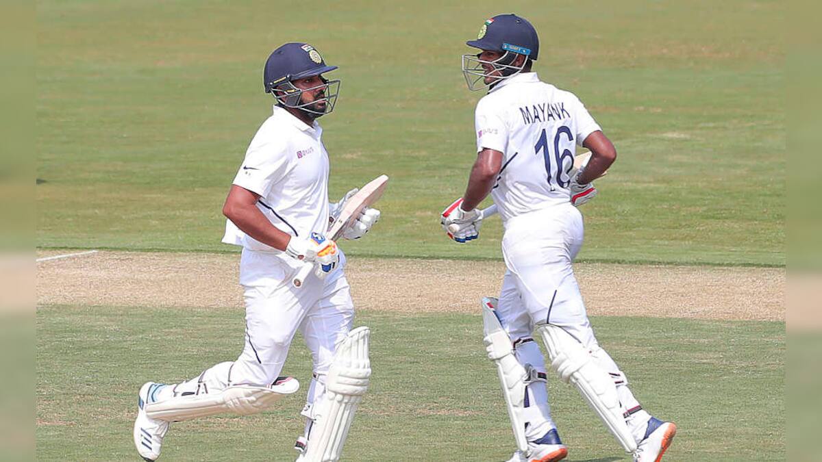 Rohit Sharma, Mayank Agarwal's unbeaten partnership helps India take ...