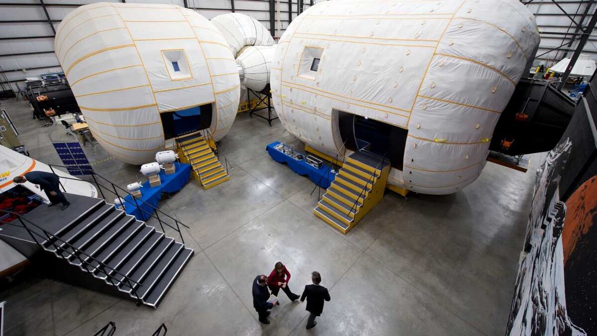 Mars Nasa Inflatable Habitat