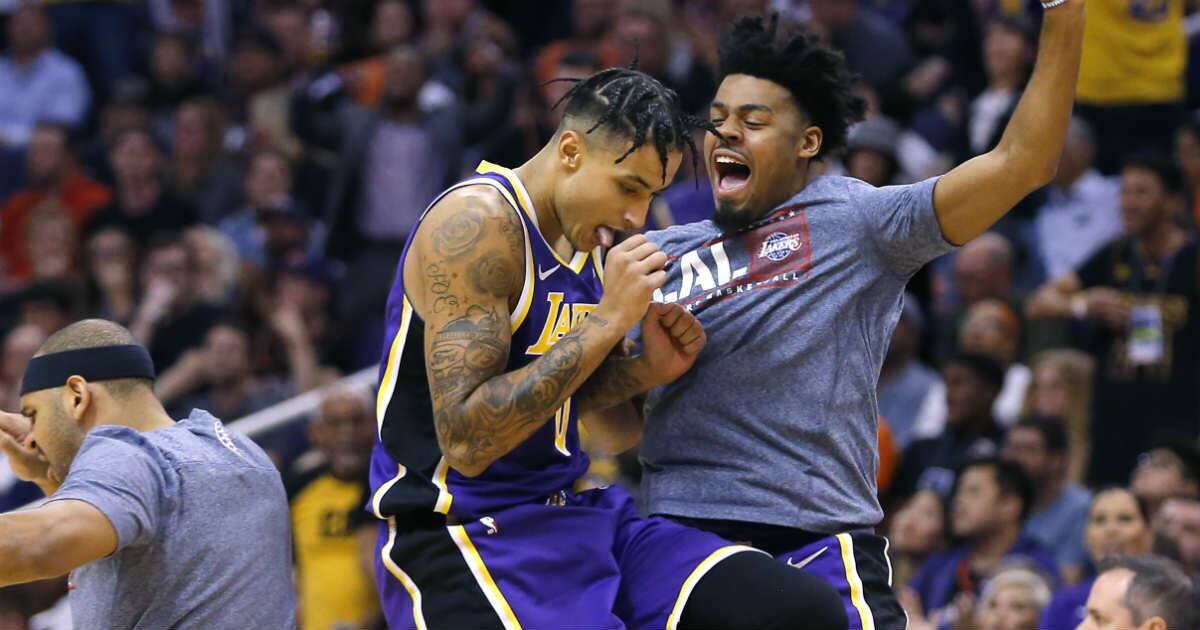 NBA: Kyle Kuzma's late surge helps Lakers bounce back with victory over Suns; Sixers win ...