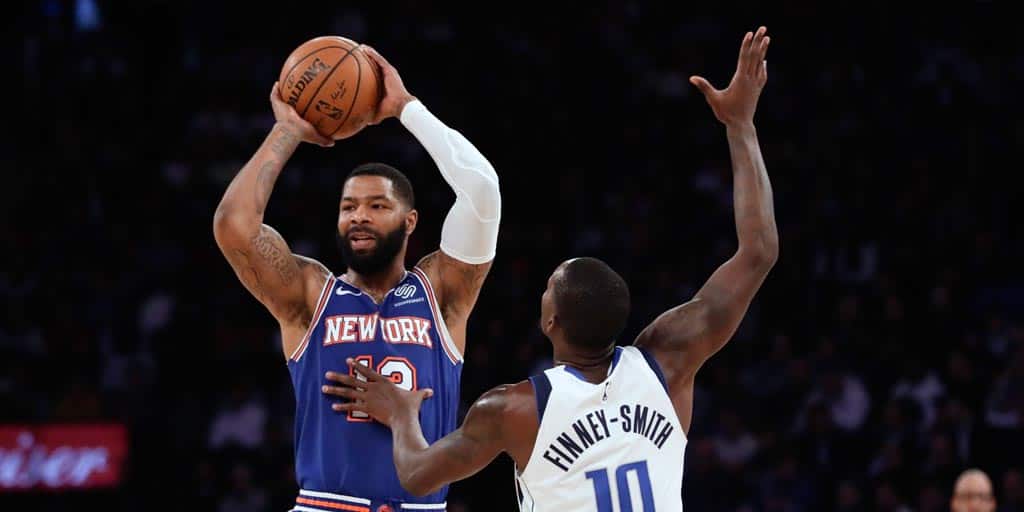 NBA: Marcus Morris sinks clutch three-pointer to power Knicks to ...