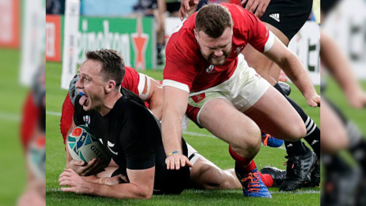 Rugby World Cup 2019: Ben Smith stars as All Blacks beat Wales 40-17 to ...
