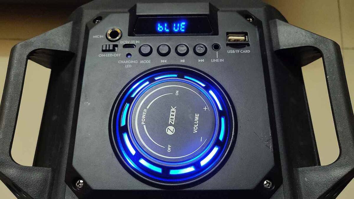 Bluetooth Party Speakers Review: Zoook Rocker Thunder Plus, Renor BT ...