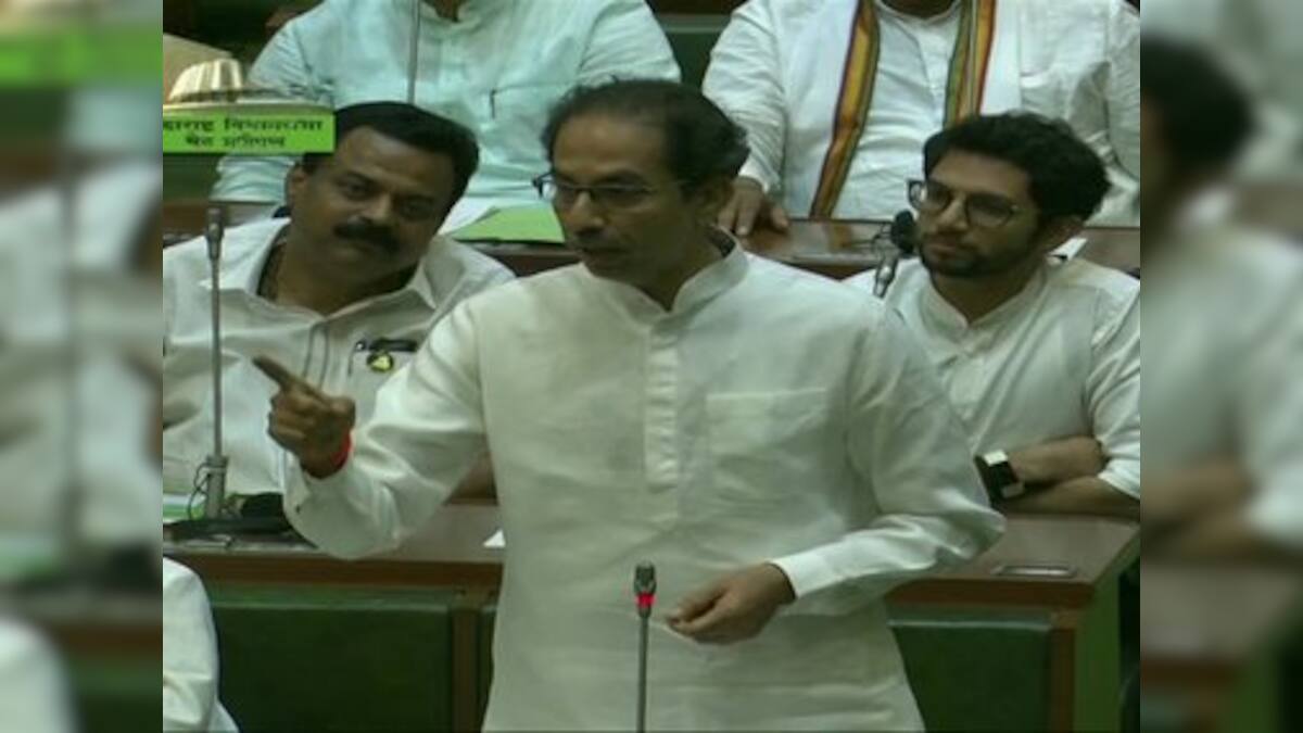 Barbs fly in Maharashtra Assembly as Uddhav targets Fadnavis over 'will ...