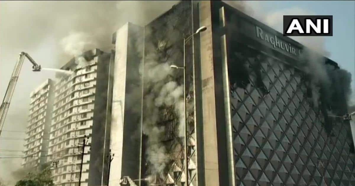 Gujarat: Massive blaze breaks out at seven-storey textile market in ...