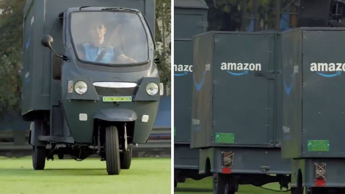 Amazon is rolling out new electric delivery rickshaws in India, says ...