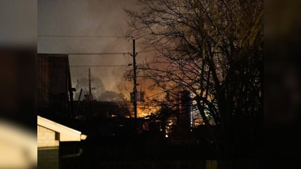 Two dead in massive warehouse explosion in US’ Houston; structure ...