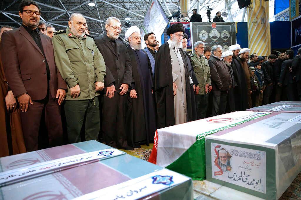 Thousands gather in Tehran for Qassem Soleimani's funeral; Iranian ...