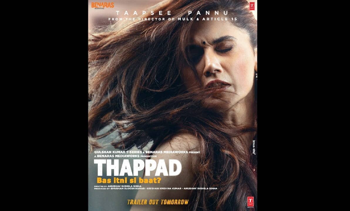 Thappad: Taapsee Pannu's first look from Anubhav Sinha's upcoming ...