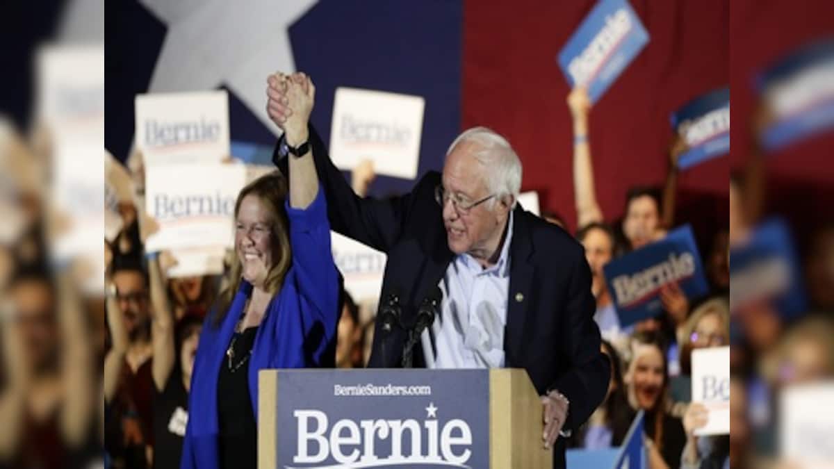Bernie Sanders cements status as Democratic front-runner after ...