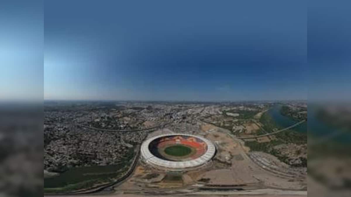 Motera Stadium: Aerial view of world's largest cricketing facility with ...