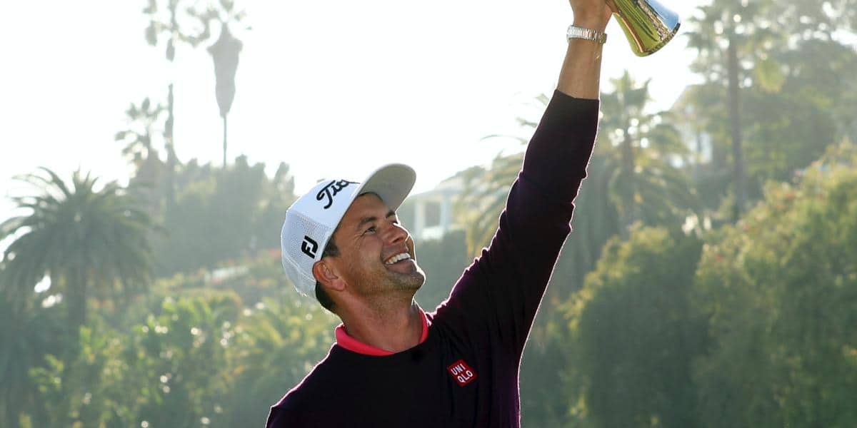 Adam Scott wins by two strokes at Riviera, and this time it is official ...
