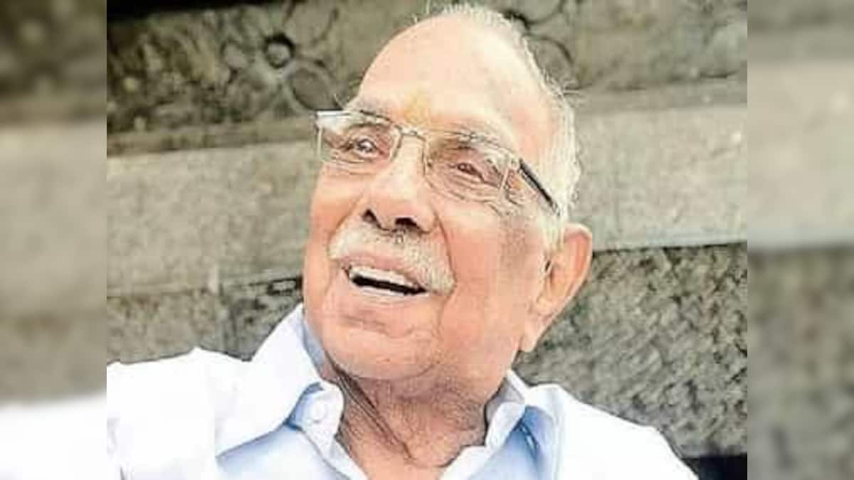 Veteran RSS pracharak and former leader of erstwhile Bharatiya Jana ...