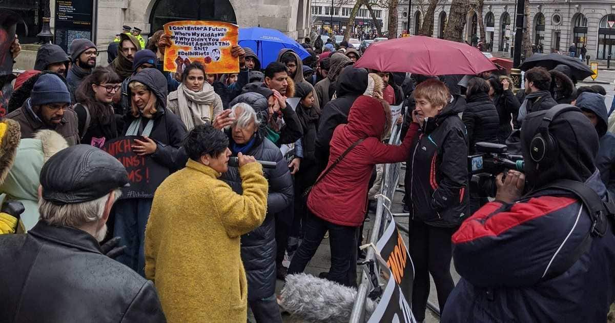 Students, activists, Indian diaspora protest against CAA, Delhi riots ...