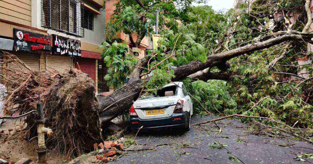 Surviving Cyclone Amphan: Kolkata, a city battling coronavirus, now ...
