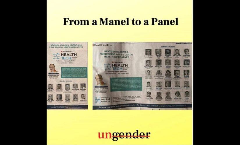 Rising number of 'manels' at webinars marks the urgent need for better ...