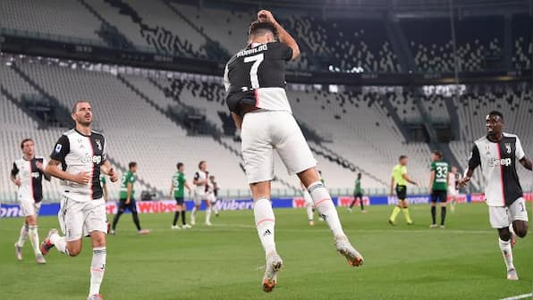 Serie A: Ronaldo's penalties help Juventus salvage draw against ...