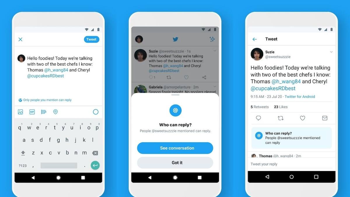 Twitter now lets users control who can reply to their tweet: How it ...