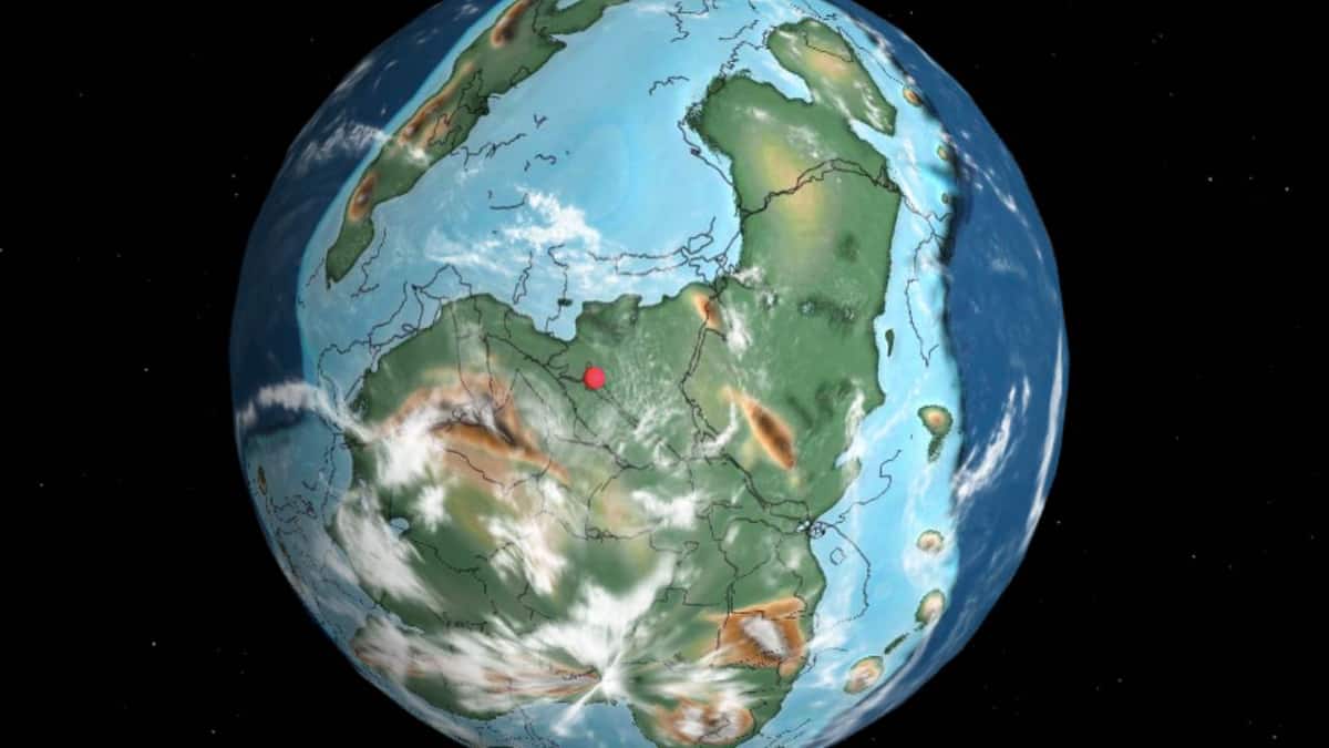 Map of ancient Earth shows where your hometown was hundreds of millions ...