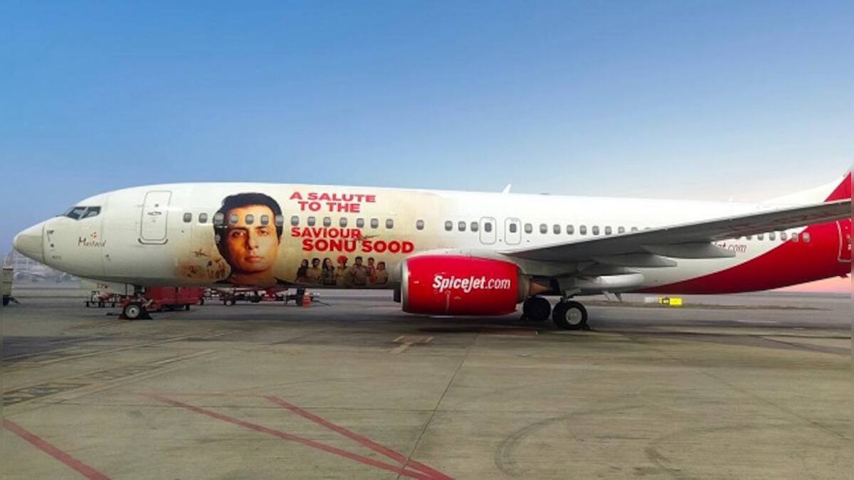 SpiceJet honours Sonu Sood for his humanitarian work with special ...