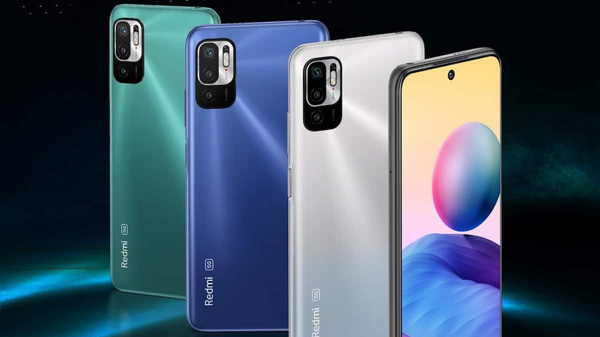 Redmi Note 10T 5G with a 48 MP triple rear camera setup launched in ...