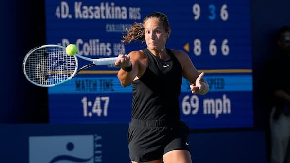 Daria Kasatkina advances as Daria Saville makes first WTA final since 2017 – Firstpost