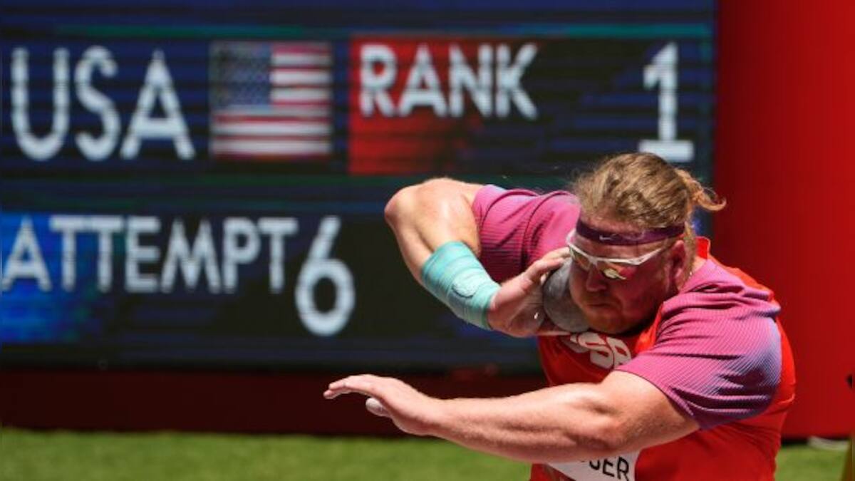 Tokyo Olympics 2020: Ryan Crouser sets Olympic record, defends shot put ...