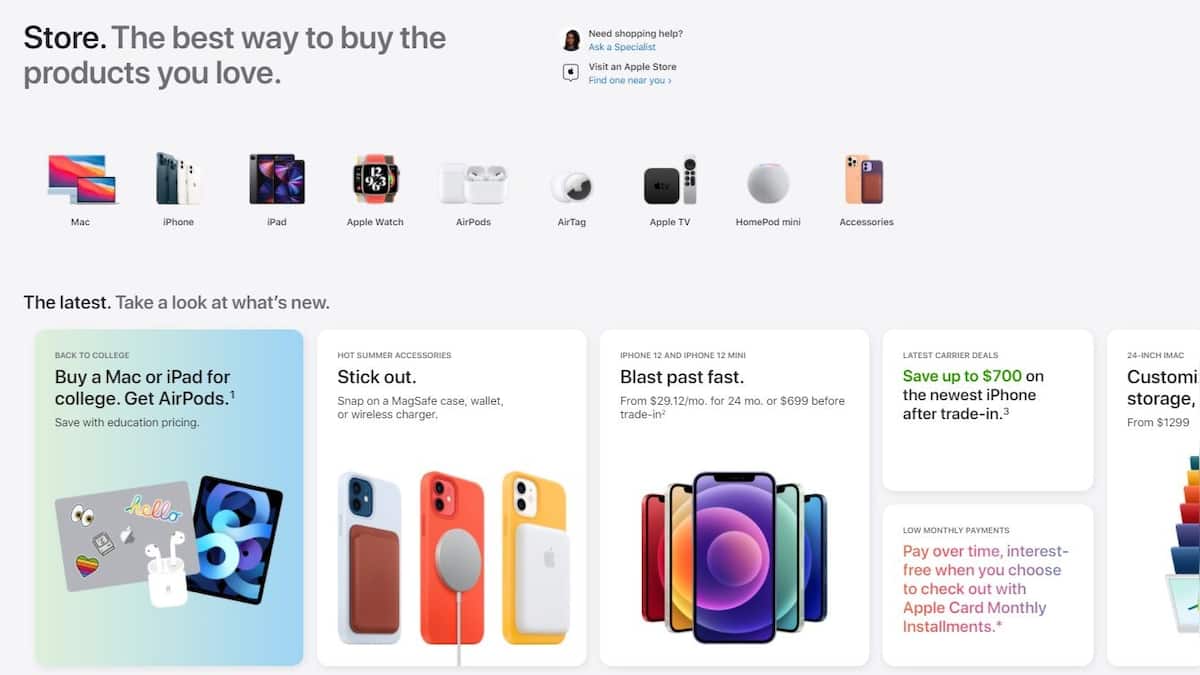 Apple Store relaunched with a brand-new look: Check out all that’s new ...