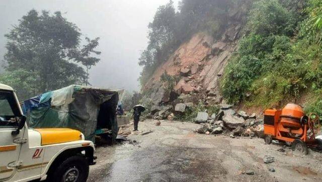 Heavy rains trigger multiple landslides in Sikkim, highways blocked